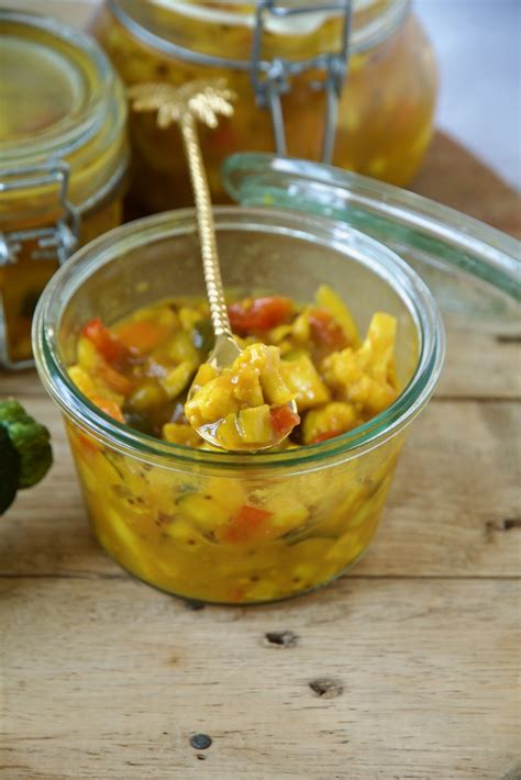 Piccalilli English Mustard Pickle Labsalliebe