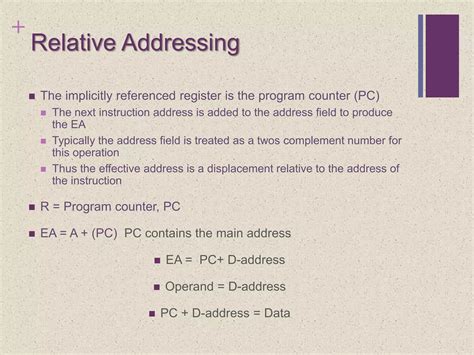 computer architecture addressing modes and formats pptx programming