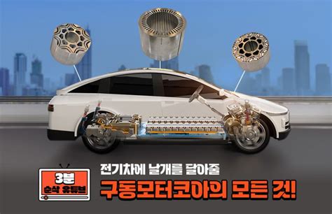 3분 순삭 유튜브 전기차에 날개를 달아줄 구동모터코아의 모든 것 News And Story 미디어 Posco