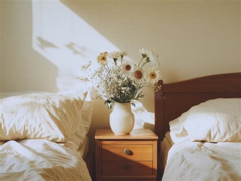 Hotel Room With Twin Beds Stock Image Image Of White 389603955