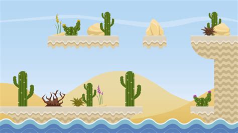 2d Platformer Desert Pack