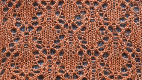 Flow A Lace Knitting Stitch Pattern String Geekery