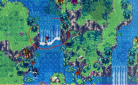 Bug Upper Waterfall Tiles Always Obscure Sprites Scrolller
