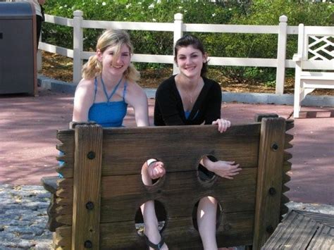Walt Disney Worlds Pillory The Stocks At Liberty Square Mk