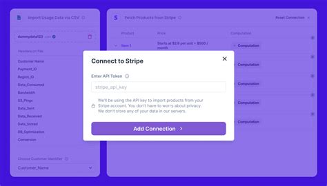 upload usage data connect to stripe complete billing metering ai