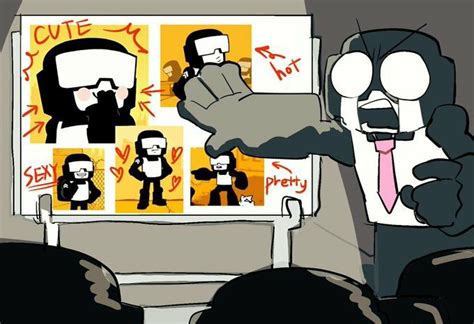 Tankman X Steve Character Design Fright Night Tank Man
