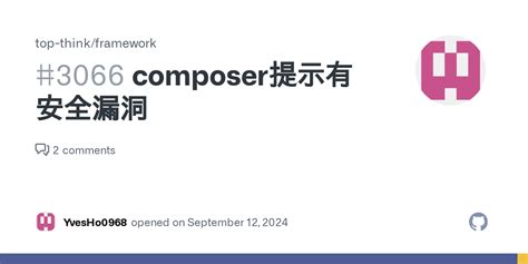 Composer Issue Top Think Framework Github