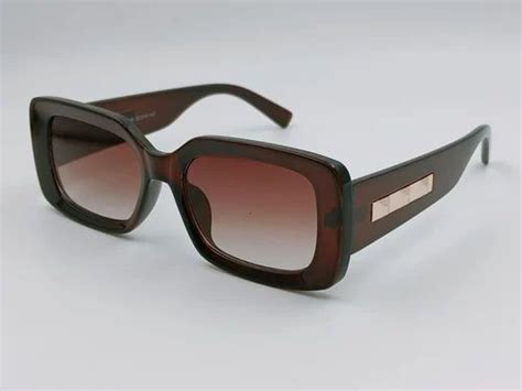 Brown Ladies Rectangular Sunglasses At Rs 115 In New Delhi Id 2852646742773