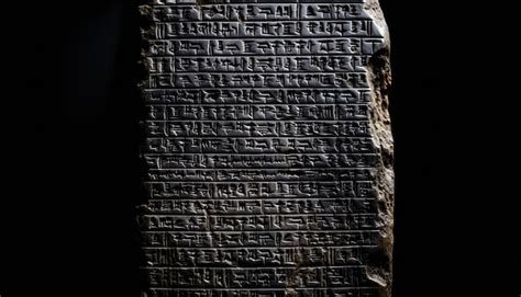Premium Photo Akkadian Cuneiform Assyrian And Sumerian Writing Old