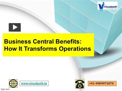 Ppt Microsoft Dynamics 365 Business Central Training Hyderabad Powerpoint Presentation