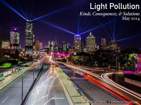 Light Pollution Power Point Presentation Ppt