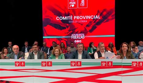 El PSOE de Sevilla se reunió en Utrera para aprobar las listas