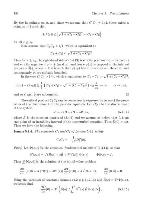Periodic Differential Operators