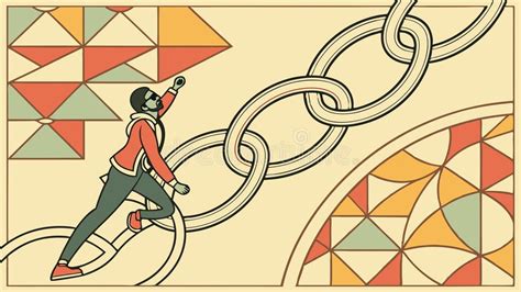 Pulling Chain Strength Stock Illustrations 391 Pulling Chain Strength