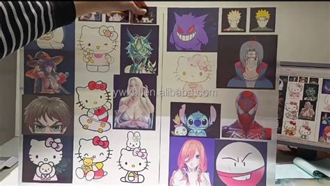 Waterproof Sexy Hot Girl Decals Waifu Stickers Anime 3d Lenticular