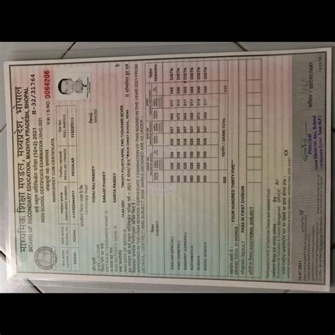 Rishuraj Pandey On Linkedin My 10th Class Certificate