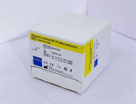 Liquid Albumin Urine Csf Fs Reagents Packaging Size 2 X 20 Ml At Best