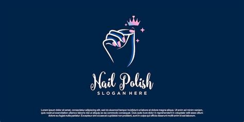 Premium Vector Nail Logo Design Vector For Beauty Or Lifestyle With