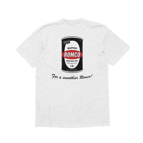 Camiseta Romco Motor Oil Romco