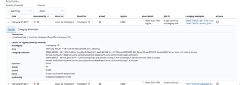 Ml Horizontal Scroll Missing From Anomaly Explorer Table For Category