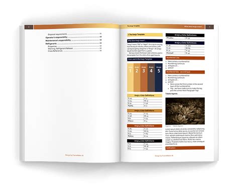 Template For Adobe Framemaker Anejo Behance