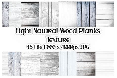 Light Natural Wood Textures Bundle Graphic By VetalStock Creative Fabrica