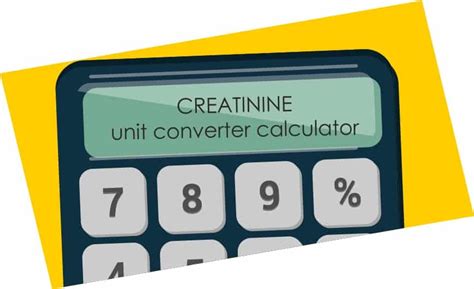 Creatinine Unit Converter Calculator Medical Laboratory