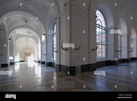 Royal Palace Of Naples Stock Photo Alamy