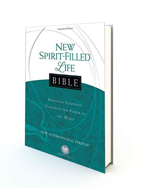 New Spirit Filled Life Bible Niv Hardback Redemption Store