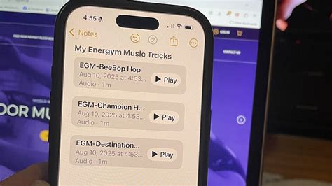 News · Using Energym Music On An Iphone Note Energym Music
