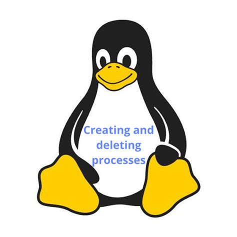 Creating And Deleting Processes In The Linux