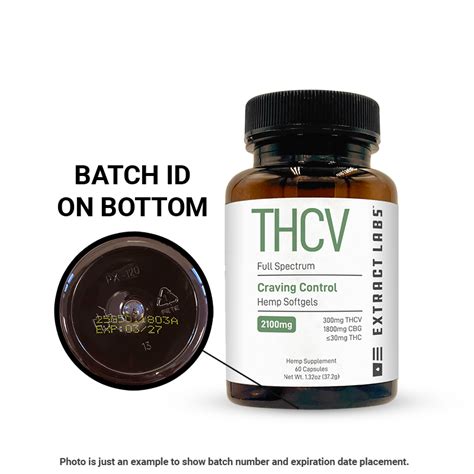 Thcv Capsules Craving Control Extract Labs