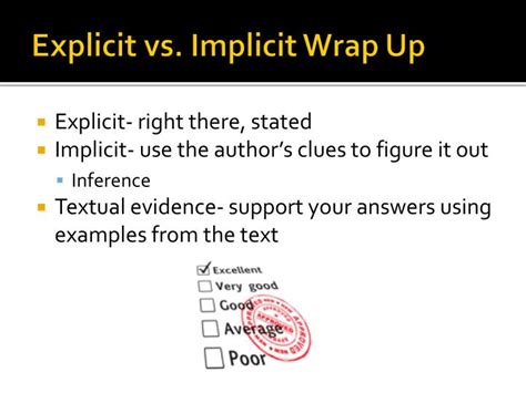 PPT Explicit Vs Implicit PowerPoint Presentation ID