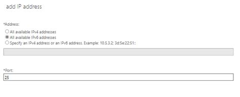 Configuring Anonymous Smtp Disabling Smtp Auth For External Connectors