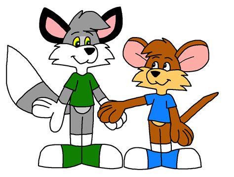 Espio And Charmy By Cartoonfoxart2002