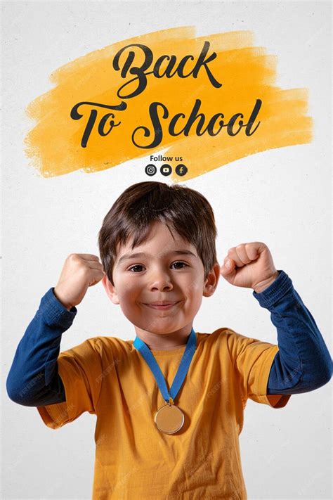Back To School Poster Design Template Premium Ai Generated Psd