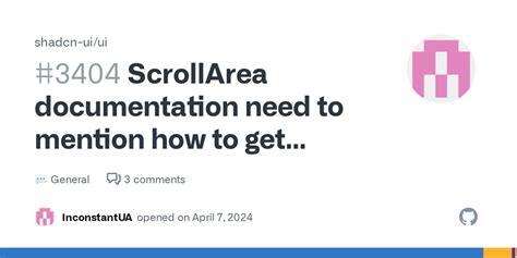Scrollarea Documentation Need To Mention How To Get Scrollx And Scrolly Position · Shadcn Ui Ui