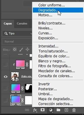 Photoshop Degradado Visualbit Studio