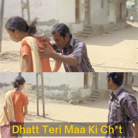 Dhatt Teri Maa Ki Meme Template