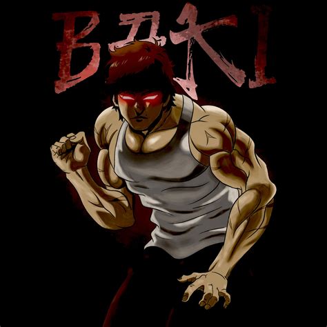 Download Baki The Grappler Intense Stance Wallpaper