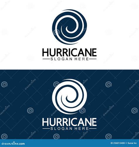 Hurricane Logo Symbol Icon Illustration Vector Stock Vector