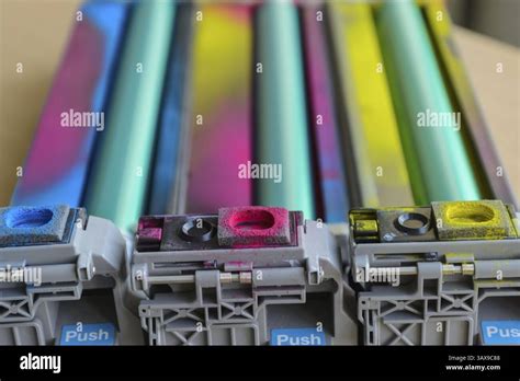 Colour Model To Be Represented By The Coloured Fuser Unit Of A Laser