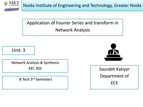 Network Analysis And Synthesis Fourier Series Pptx