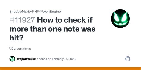 How To Check If More Than One Note Was Hit · Issue 11927