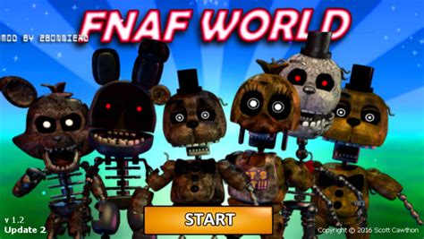Fnaf Tjoc R World Mod Released By Realzbonniexd On Deviantart