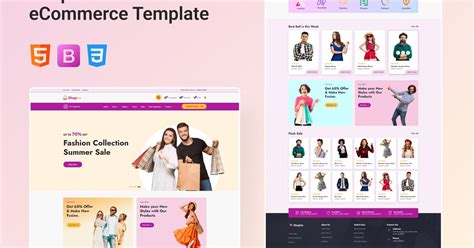 Shopus Bootstrap 5 Html Ecommerce Site Templates Landing Page Templates Ft Fashion Ecommerce