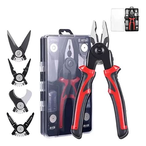 Sk Kit Alicates Universales 5 Cabezales En 1 Alicates Meses Sin Interés