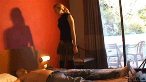 Kitty Hard Choking Domination Foot Fetish Attitude Clip Store