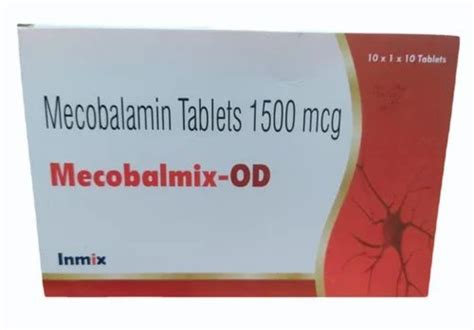 1500mcg Mecobalamin Tablets At ₹ 138 Box Vitamin B12 Tablet In