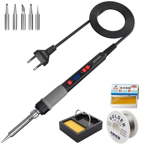 KIT FER À Souder Dessouder soudure Soudage 220V Pompe Etain